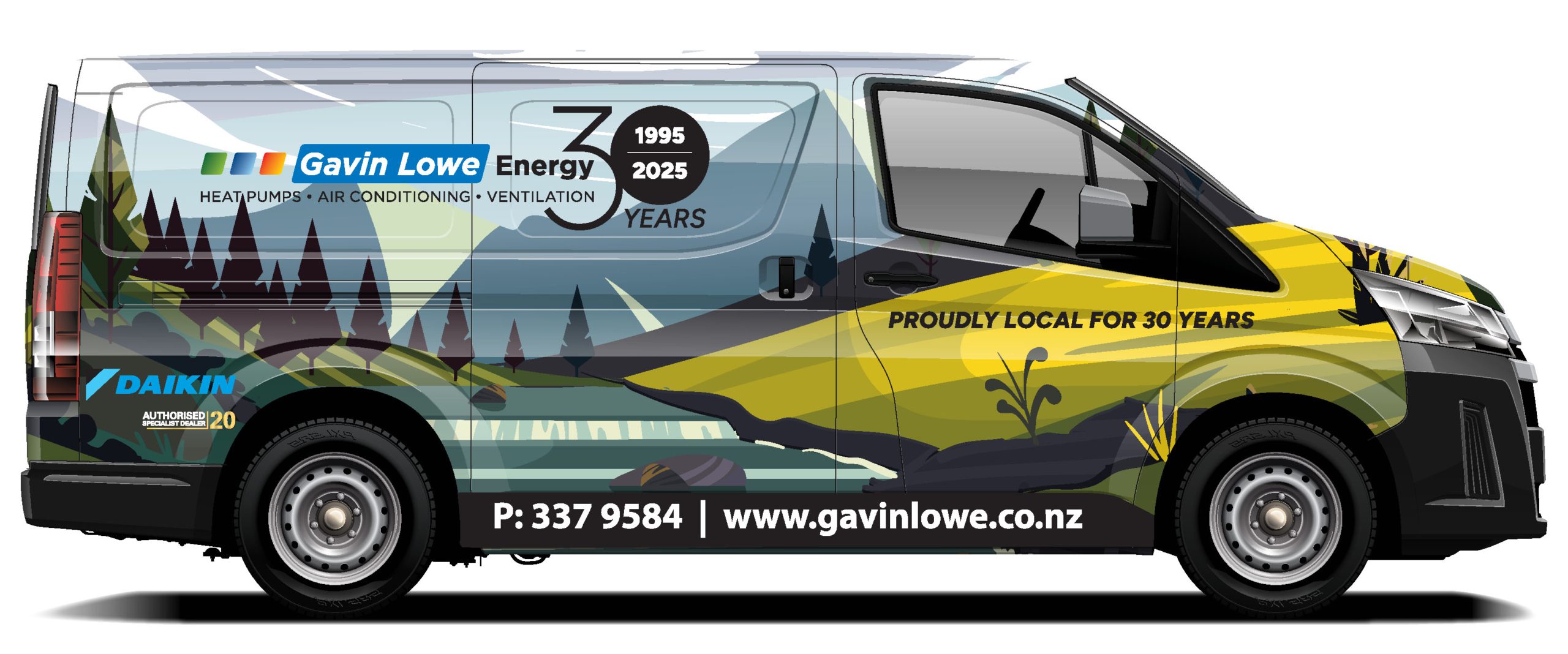 Proudly Local For 30 Years 1995 - 2025 | Gavin Lowe Energy